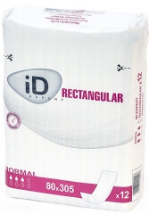 Ontex ID Expert Rectangular 8 x 30 Intraversable - Couche droite Ontex - Incontinence urinaire